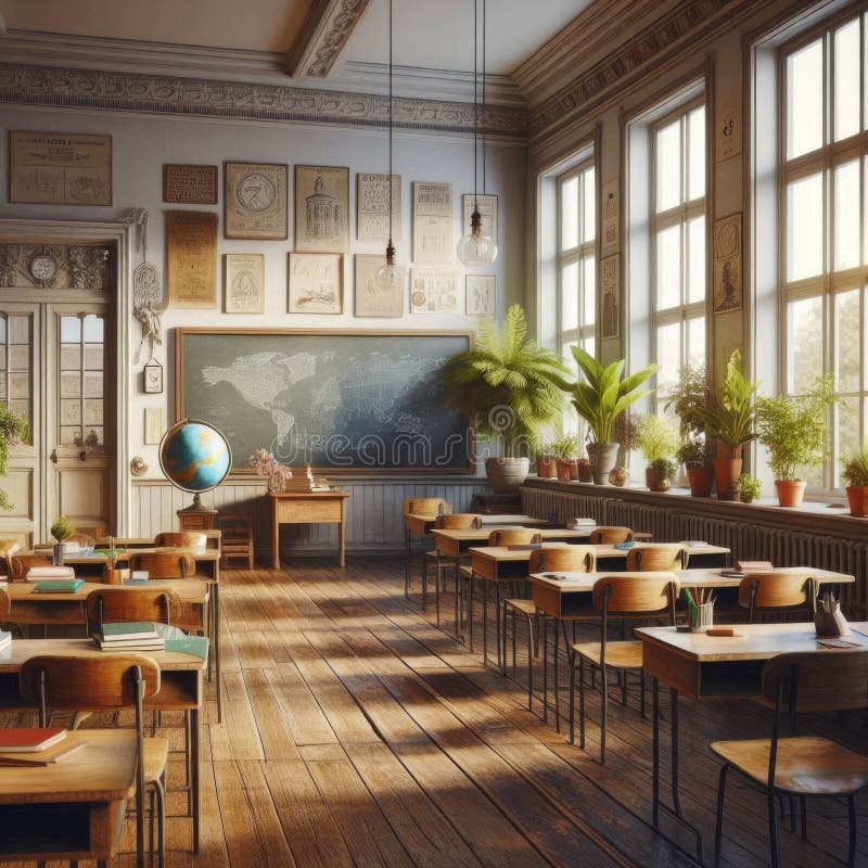 Collaborative Learning Space Editorial Photography - Illustration of ...