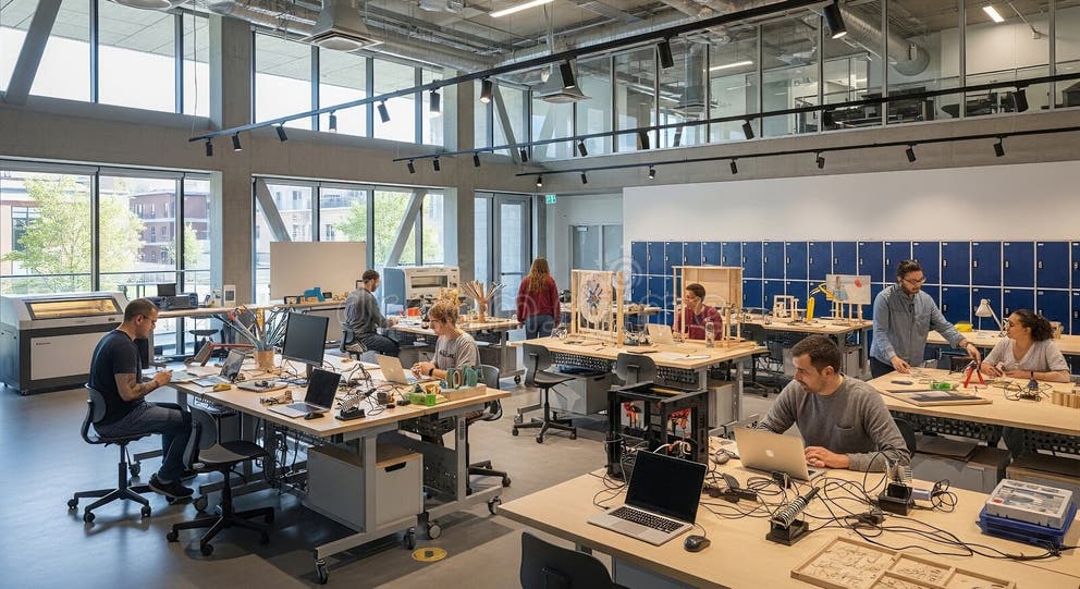 A Collaborative Makerspace Environment Featuring Students and ...