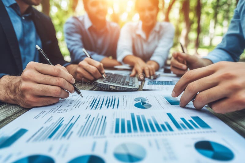 Collaborative Marketing Strategy Brainstorming Session with Digital ...