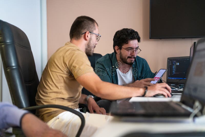 Collaborative Minds: a Team of Programmers Tackling Challenges Together ...