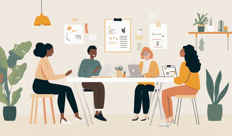 Collaborative Office Space Focused on Social Harmony and Inclusivity ...