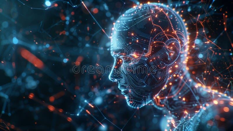 A Collaborative Online Platform for AI and Machine Learning Stock Photo ...