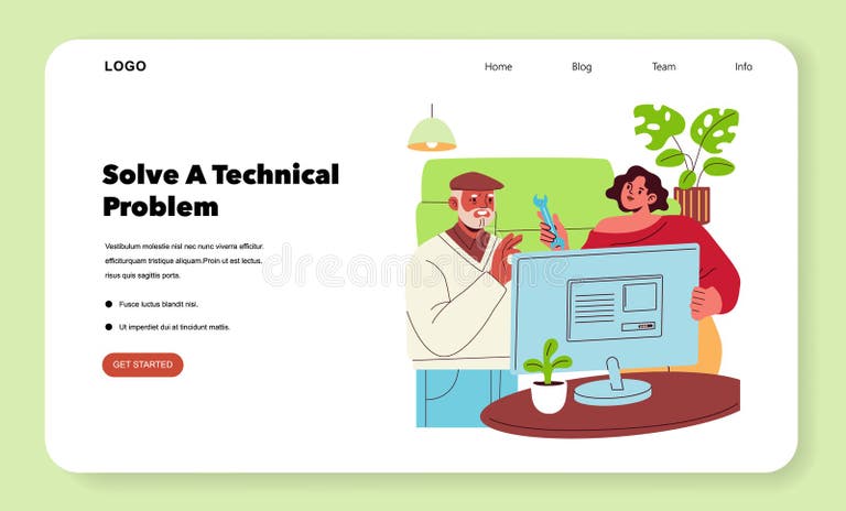 Collaborative Problem Solving in Office Stock Vector - Illustration of technology, strategy ...