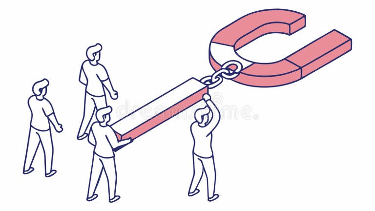 Collaborative Problem Solving, People with Giant Wrench, Vector Design ...