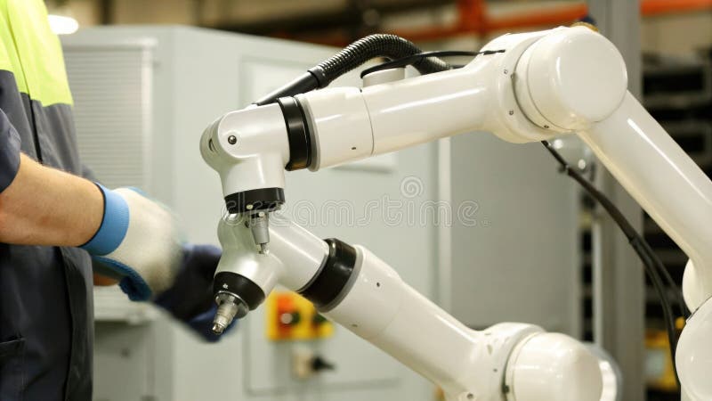 A Collaborative Robot Working Side by Side with a Human Operator Their ...