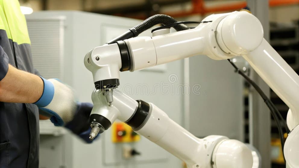 A Collaborative Robot Working Side by Side with a Human Operator Their ...