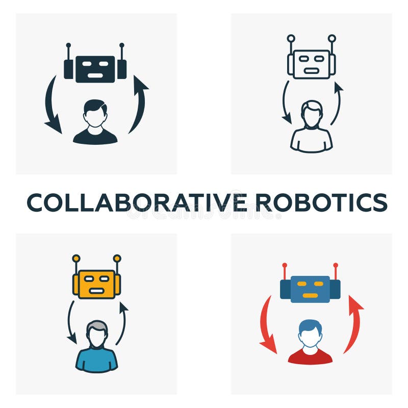 Robotics Creative Outline Icon. Set of Robotics Illustration Icons ...