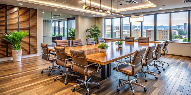 A Collaborative Space for Impact a Modern Nonprofit Boardroom Ready for ...