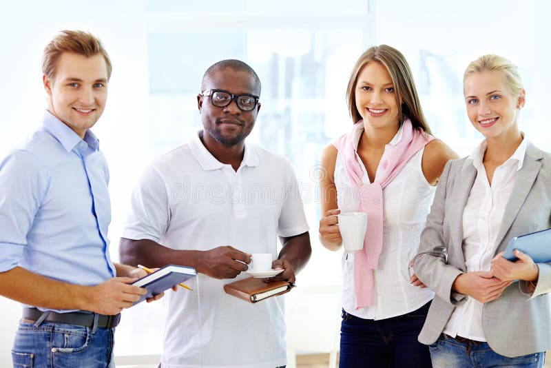 Collaborative team stock image. Image of coffeebreak - 33213295