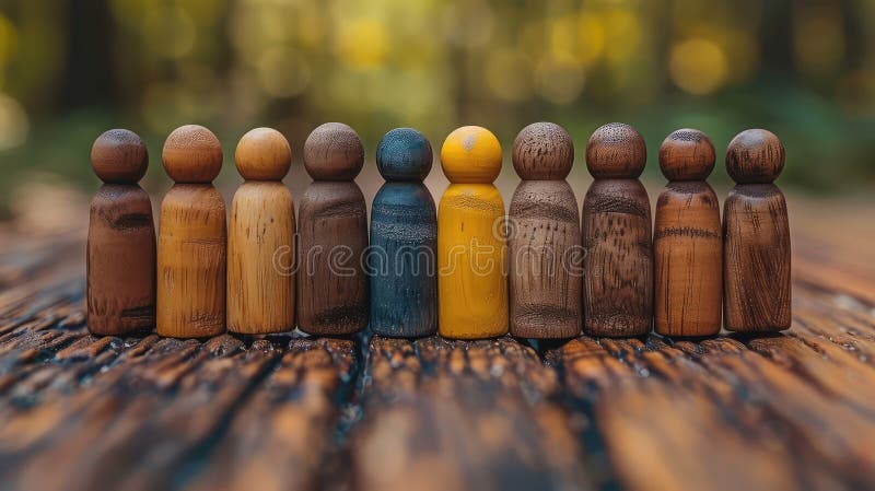 Collaborative Team Symbol of Unity and Inclusivity - a Vibrant ...