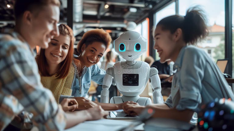 Team Robot Stock Illustrations – 7,429 Team Robot Stock Illustrations ...