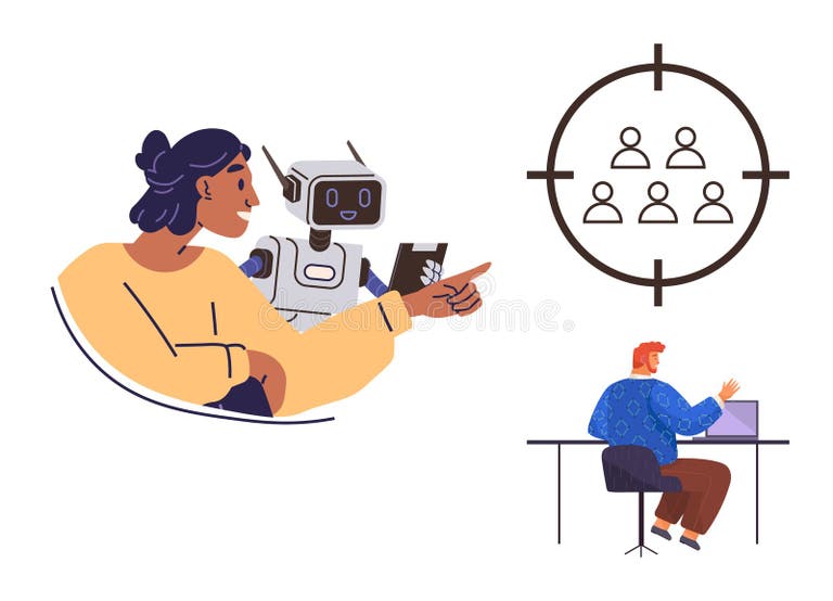 Collaborative Teamwork with Artificial Intelligence and Data-Driven Targeted Solutions Stock ...