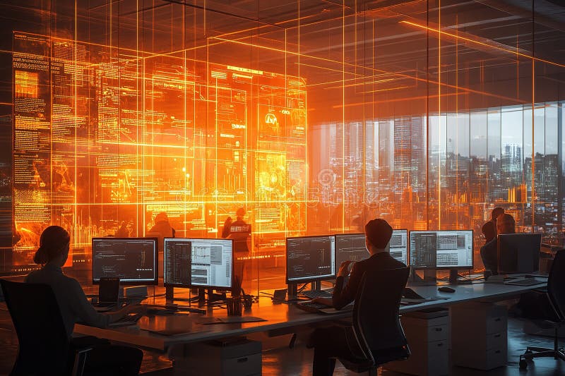 Collaborative Teamwork: Diverse Professionals Working Together in a ...