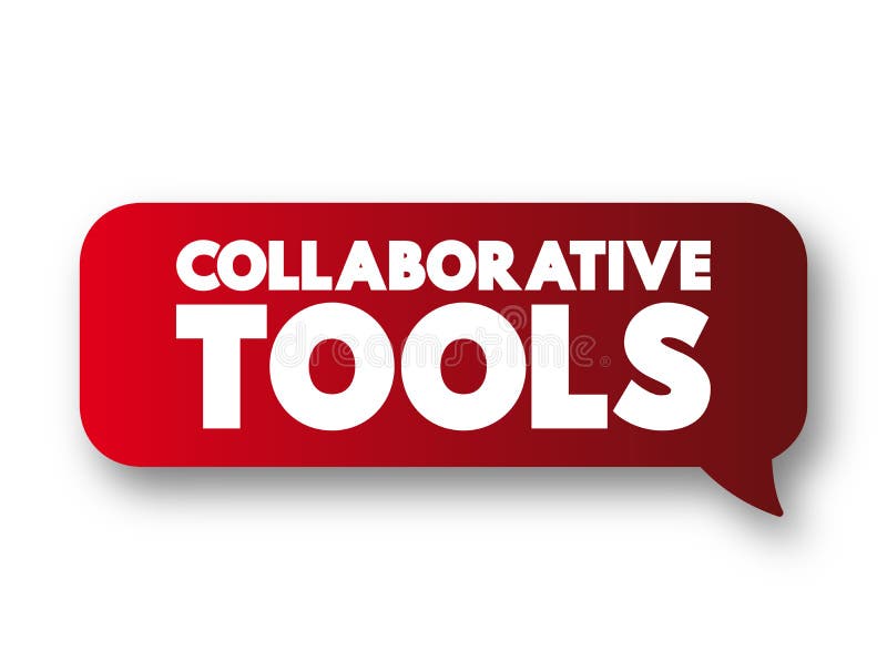 Collaborative Tools Text Message Bubble, Concept Background Stock ...