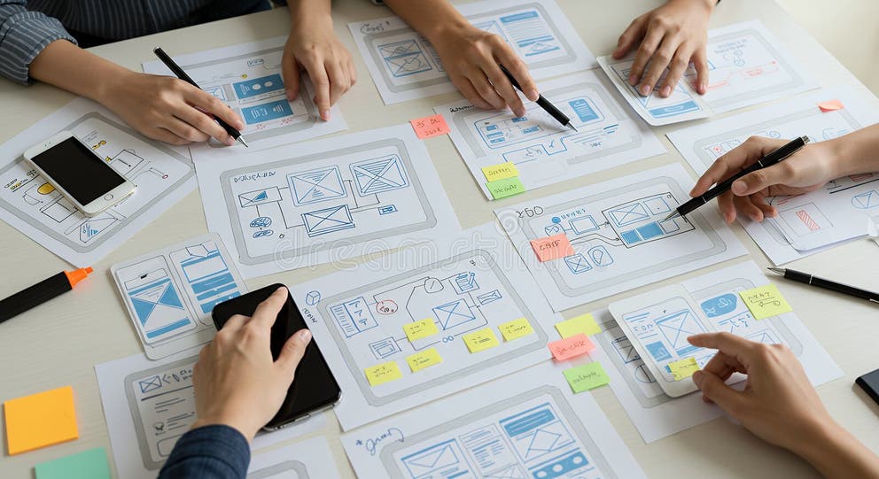 Collaborative UX UI Design: Crafting Innovative Mobile App Interfaces ...