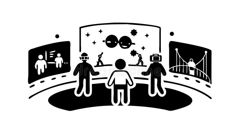 Collaborative VR Whiteboard Session. Team Brainstorming in Metaverse ...