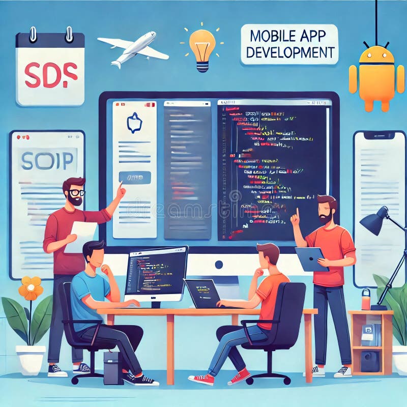 Collaborative Work on Computer and Mobile App Generative for AI Stock ...