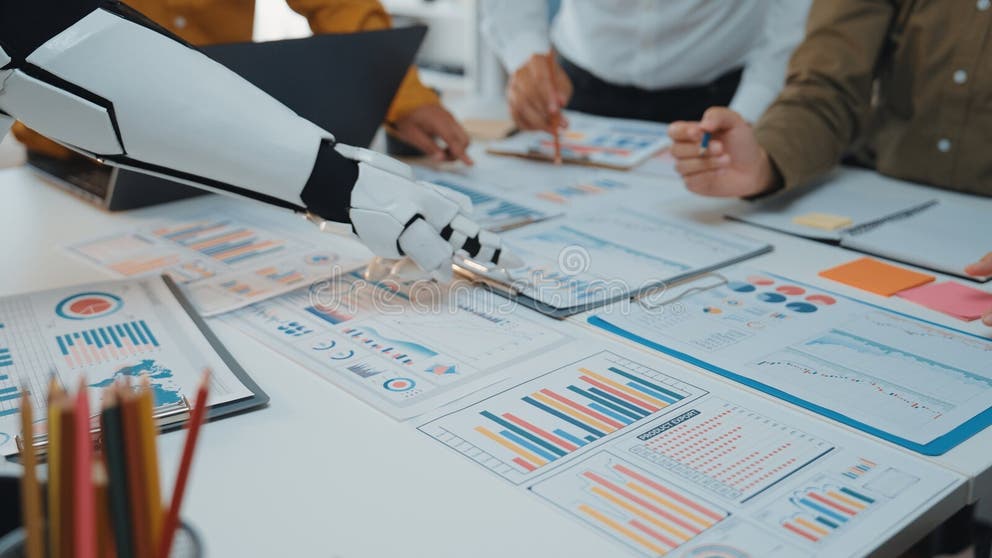 Collaborative Work Environment with Robotic Arm Assisting Team in Data ...