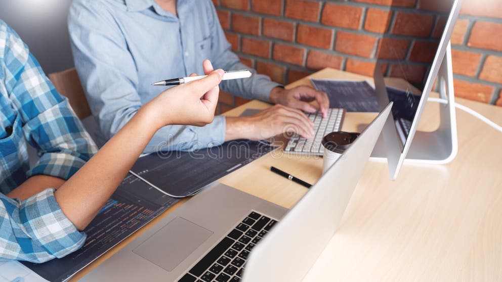 Collaborative Work Software Engineers Website Developer Technologies or ...