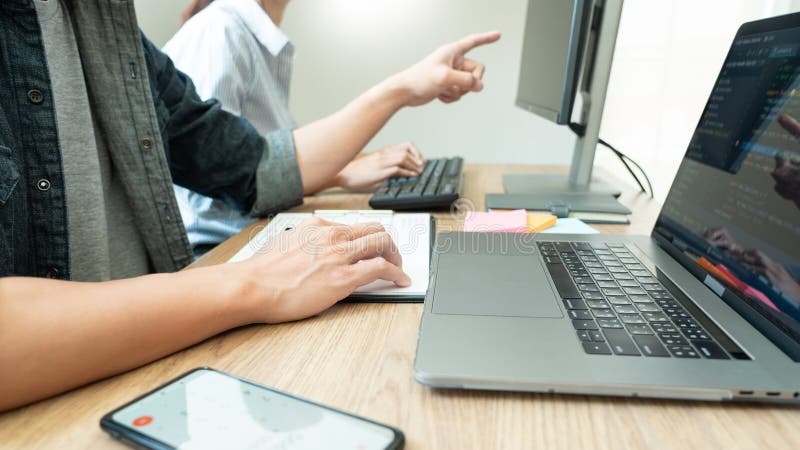 Collaborative Work Software Engineers Website Developer Technologies or ...