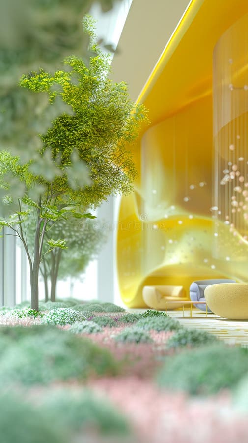 A Collaborative Workspace Where Biophilic Design Meets Modern ...