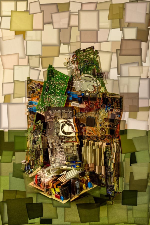 Computer Parts Collage Stock Photos - Free & Royalty-Free Stock Photos ...