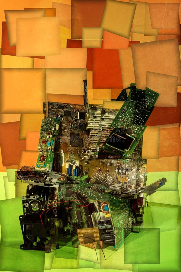 Computer Parts Collage Stock Photos - Free & Royalty-Free Stock Photos ...