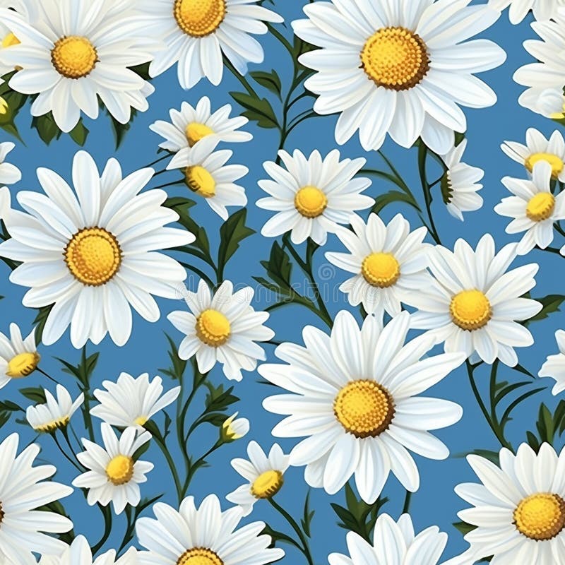 Collage Art Daisy Image for Eye-catching Attention Stock Illustration ...