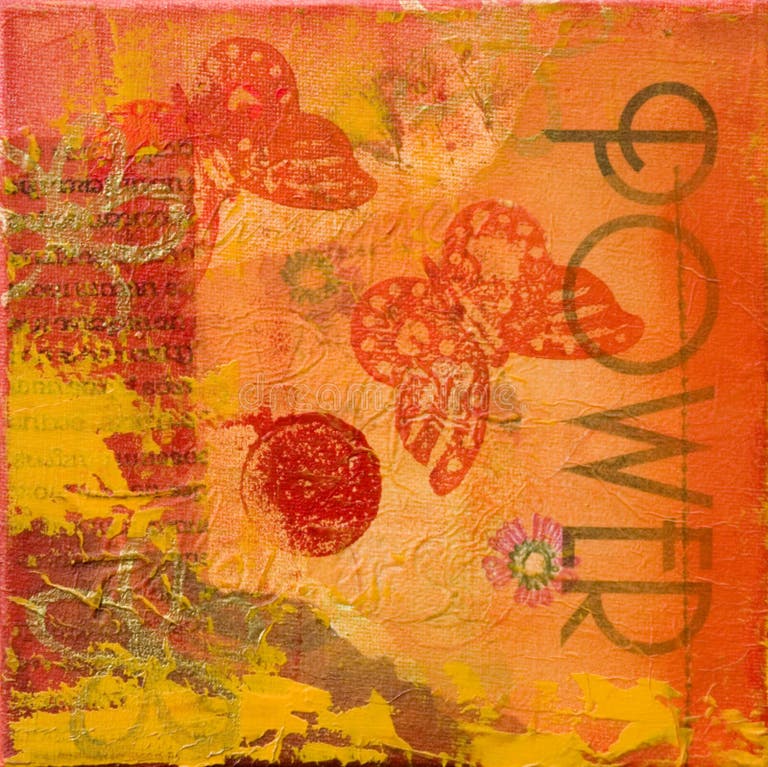 Collage artwork Power stock illustration. Illustration of text - 3316562