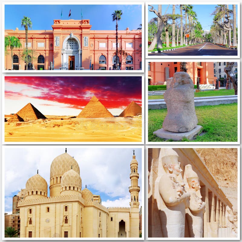 117 Egypt Landmark Collage Stock Photos - Free & Royalty-Free Stock ...