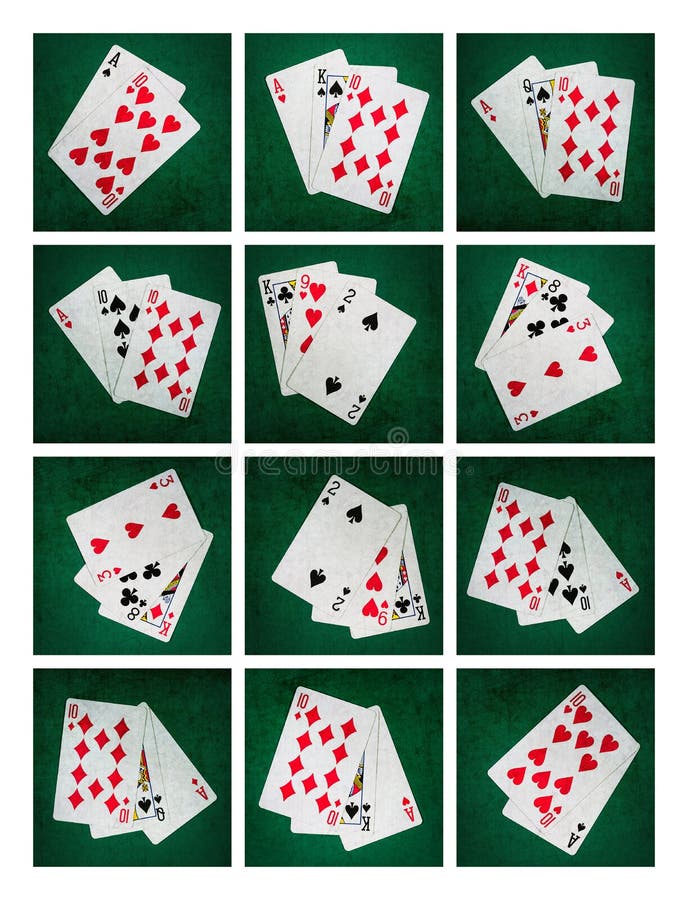 Collage - Blackjack Card of Twenty One Stock Photo - Image of collage ...