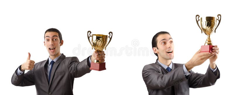 The Collage of Businessman Receiving Award Stock Photo - Image of ...