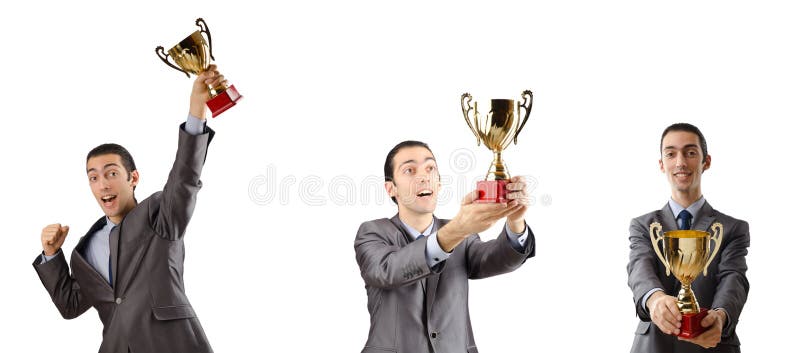 The Collage of Businessman Receiving Award Stock Image - Image of ...