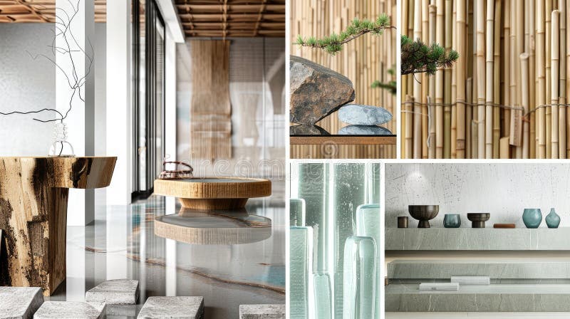 A Collage Capturing the Beauty and Versatility of Sustainable Design ...