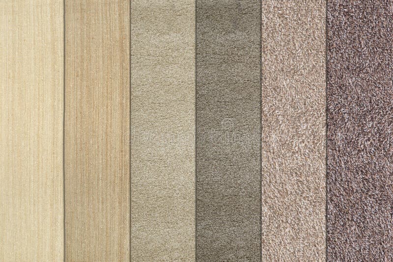 Collage with Carpet Textures in Different Colors Stock Image - Image of ...