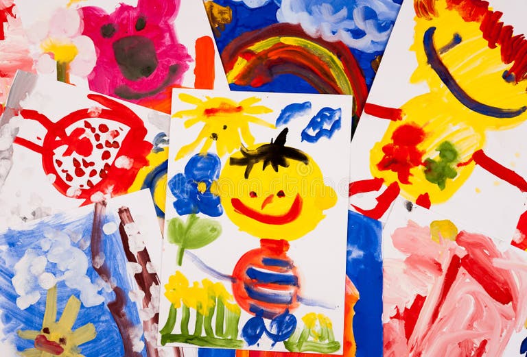 Childrens Drawings Health Stock Illustrations – 138 Childrens Drawings ...