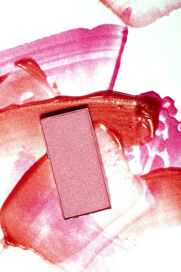 Collage of Cosmetics for Advertising. Stock Image - Image of background ...