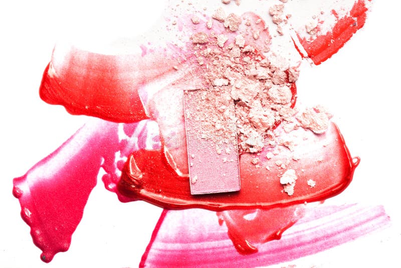 Collage of Cosmetics for Advertising. Stock Image - Image of lacquer ...