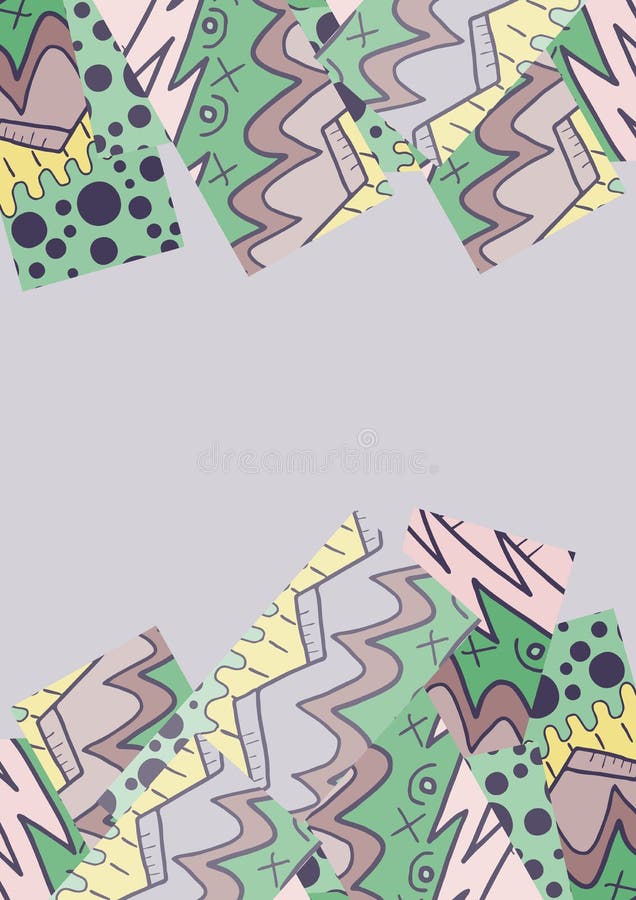 Collage cover stock vector. Illustration of mosaic, single - 31279026