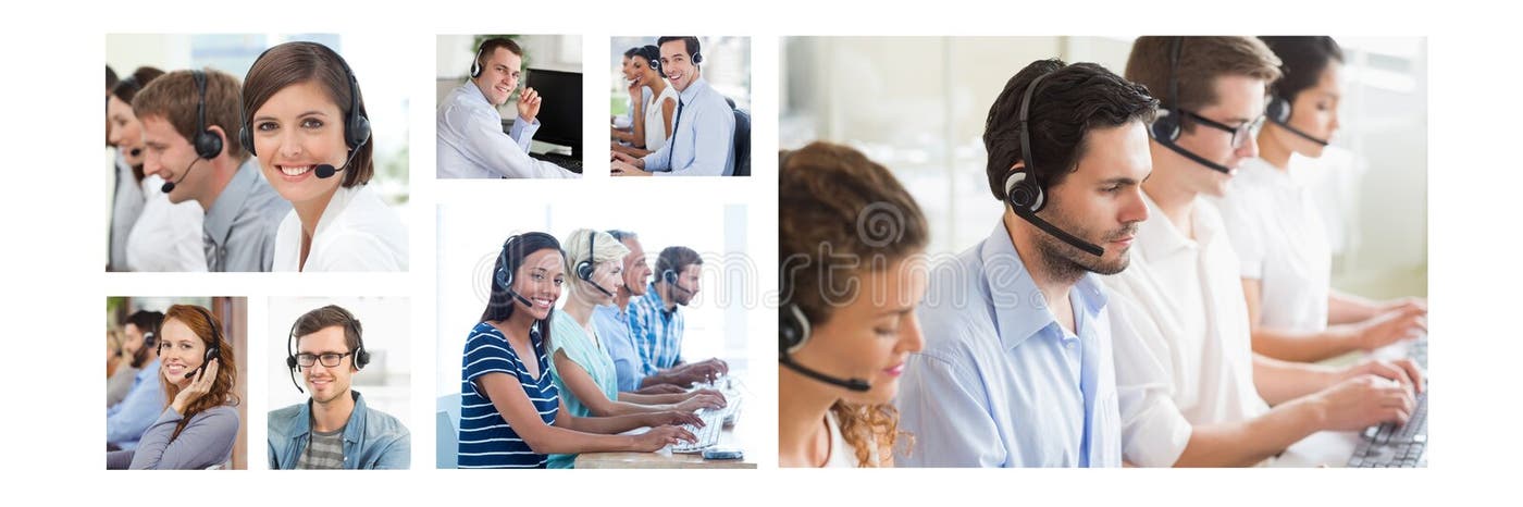 3,918 Customer Service Collage Stock Photos - Free & Royalty-Free Stock ...
