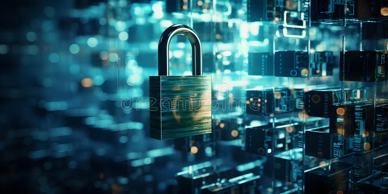 A Collage of Cybersecurity Elements Intertwined To Protect Digital ...