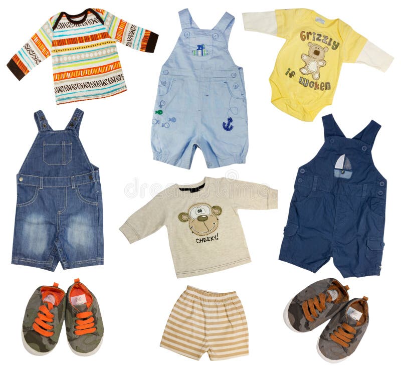 Habillement D'enfant. D'isolement. Photo stock - Image du rose ...