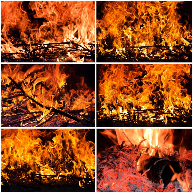 Collage Del Fuego Fotos De Stock - Download 766 Fotos Libres de Derechos