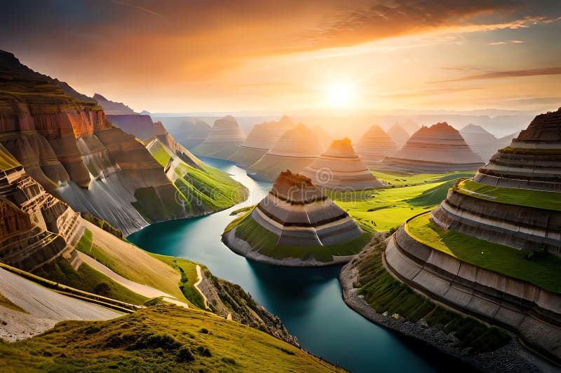 A Collage of Different Natural Earth Textures Mixed in Beautiful ...