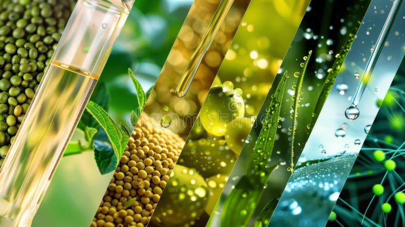 A Collage of Different Microorganisms Each Labeled with Its Unique Role ...