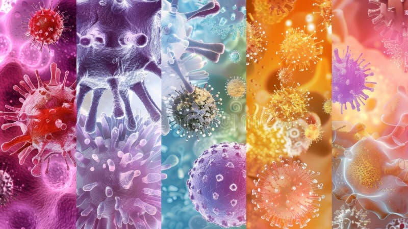 A Collage of Different Types of Mast Cells All Displaying Degranulation ...