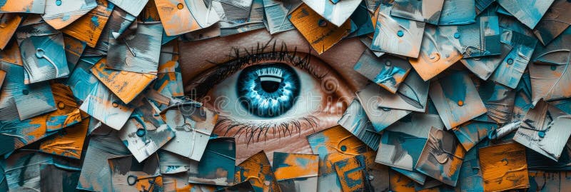 Collage of Diverse Human Eyes Displaying Various Expressions and Colors ...