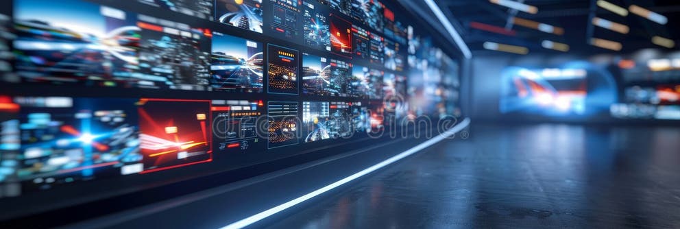 Collage of Diverse Media Channels for Web Streaming and Television ...