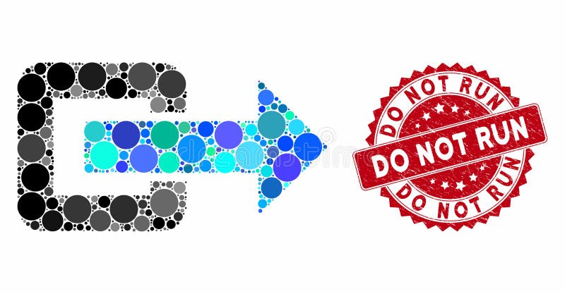 Do Not Run Icon Stock Illustrations – 242 Do Not Run Icon Stock ...