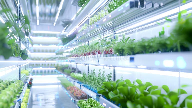 A Collage Features an Array of Lush Plants Arranged Vertically with ...